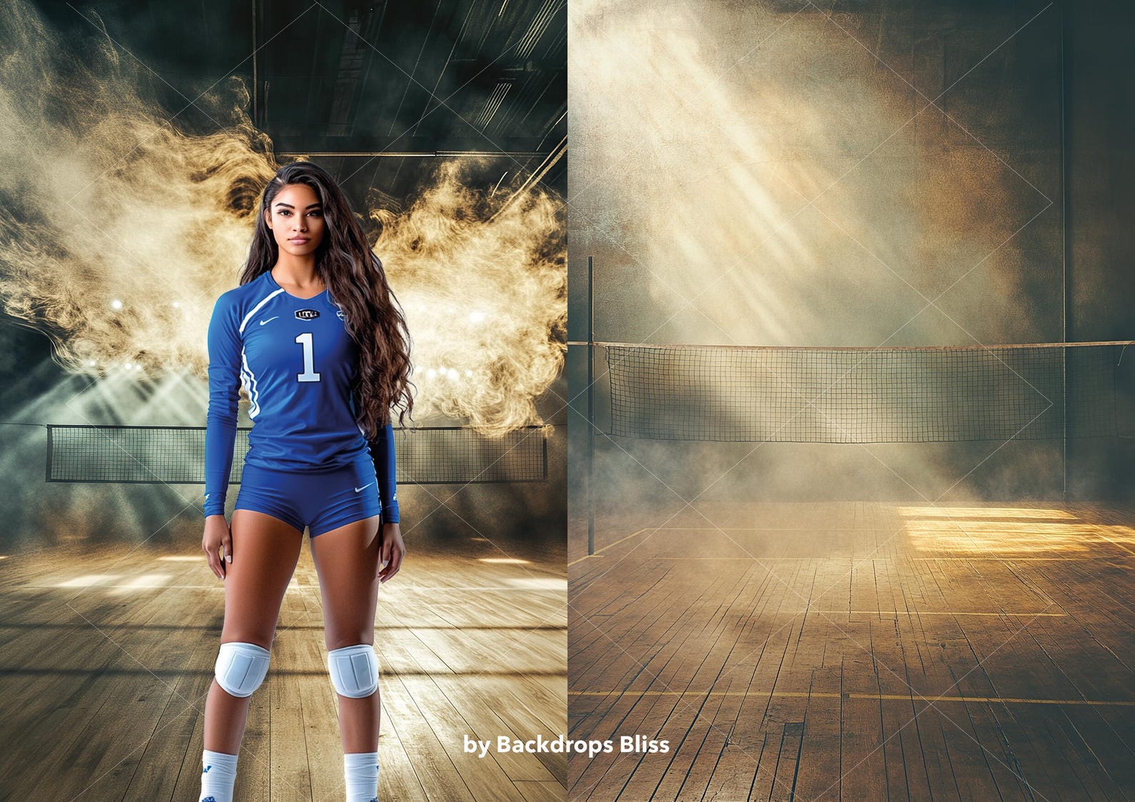 Volleyball Background Volleyball Digital Background Sports Background ...