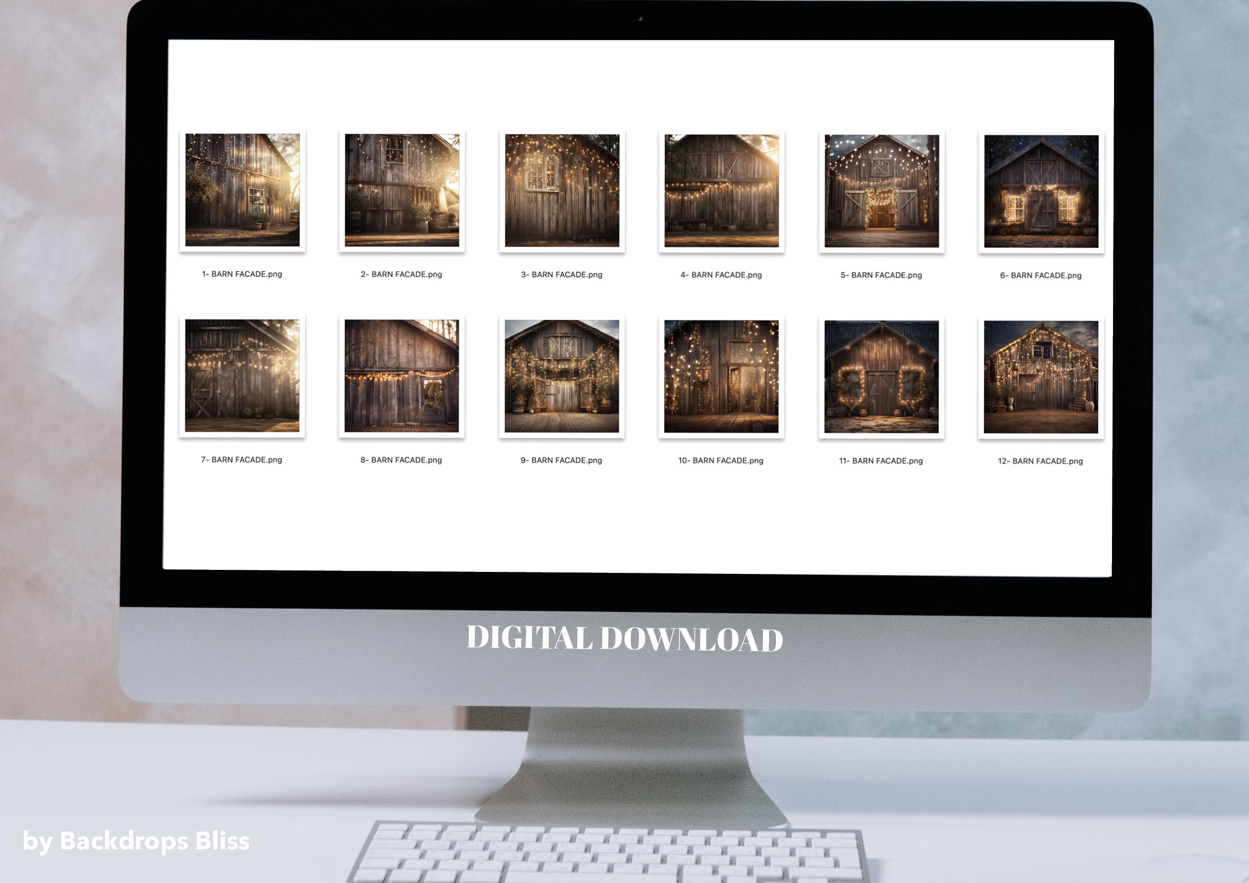 Rustic Barn Backdrop Barn Wood Backdrop Tree Farm Backdrop Rustic Wood ...