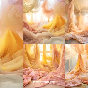 Pastel Maternity Digital Backdrop Pastel Flowing Fabric Backdrop ...