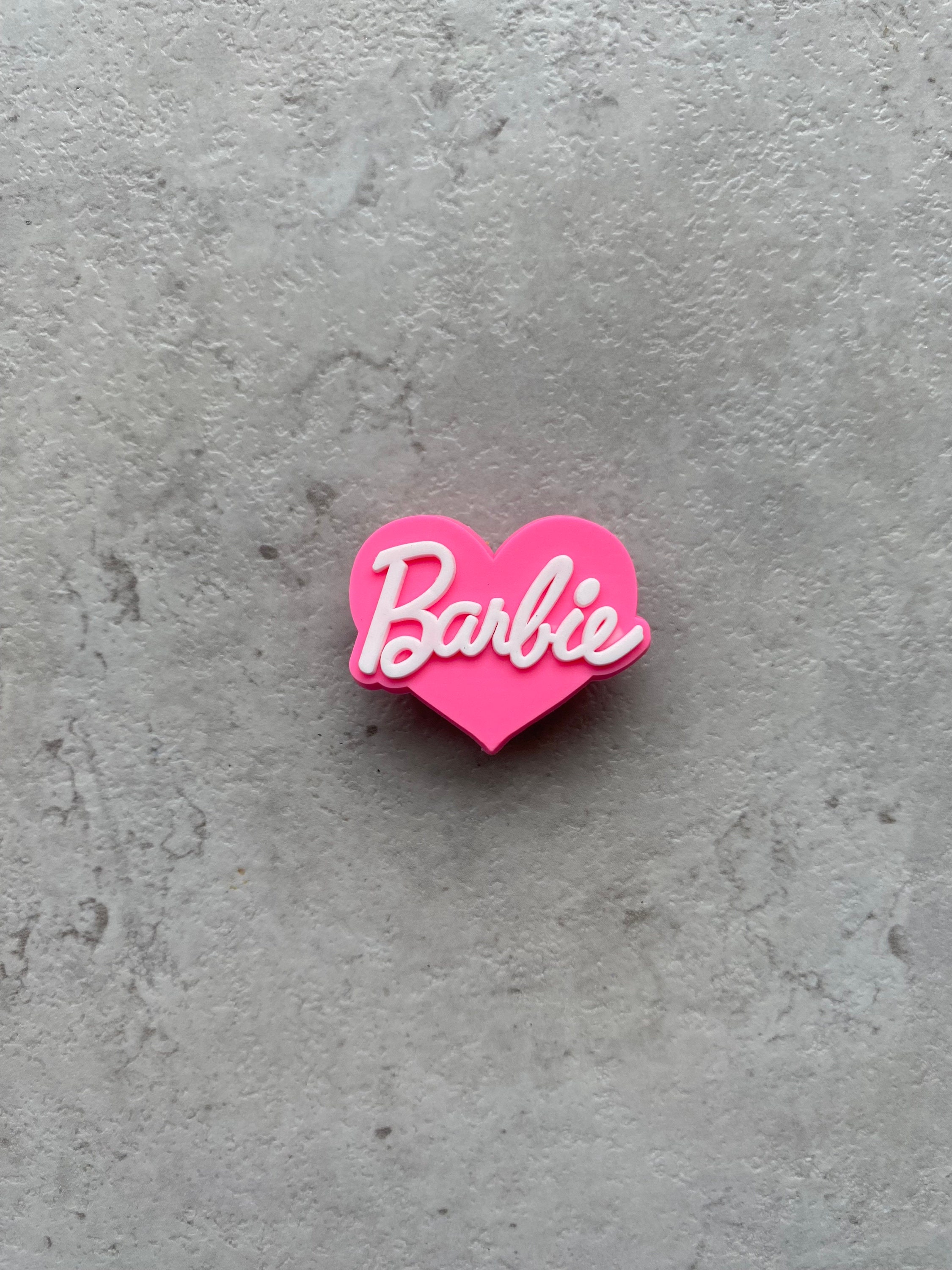 Barbie Inspired Pink Croc Charm Jibbitz Heart Diamond - Etsy