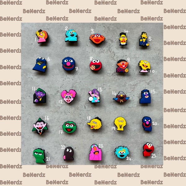 Sesame Street Pins - Etsy