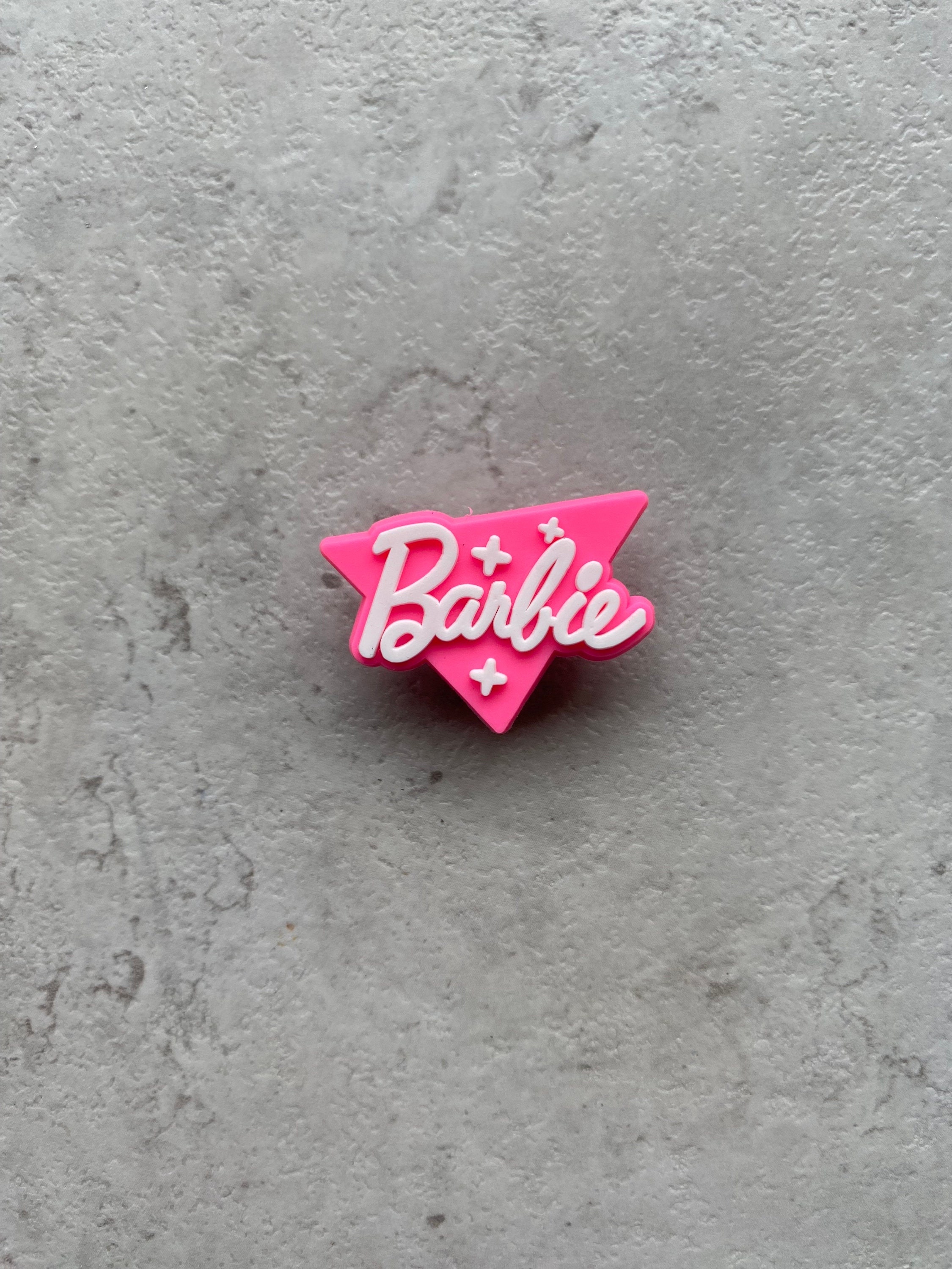 Barbie Inspired Pink Croc Charm Jibbitz Heart Diamond - Etsy