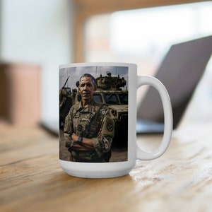 Barack Obama Digital Print Modern War, President, Patriotic, USA ...