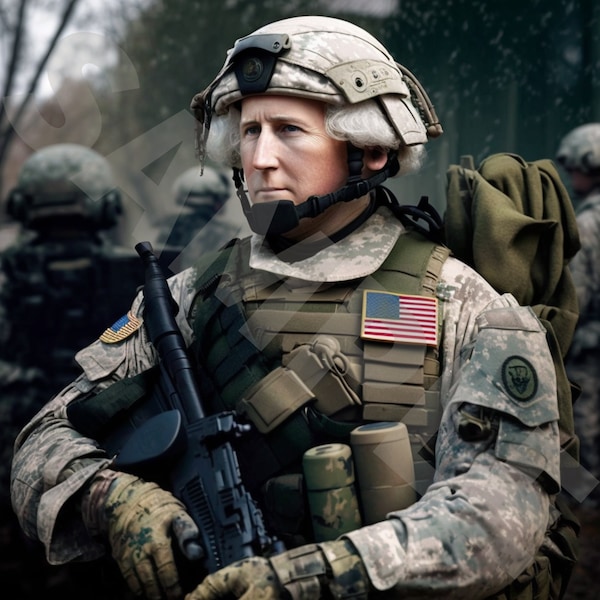 George Washington Digital Print - Etsy