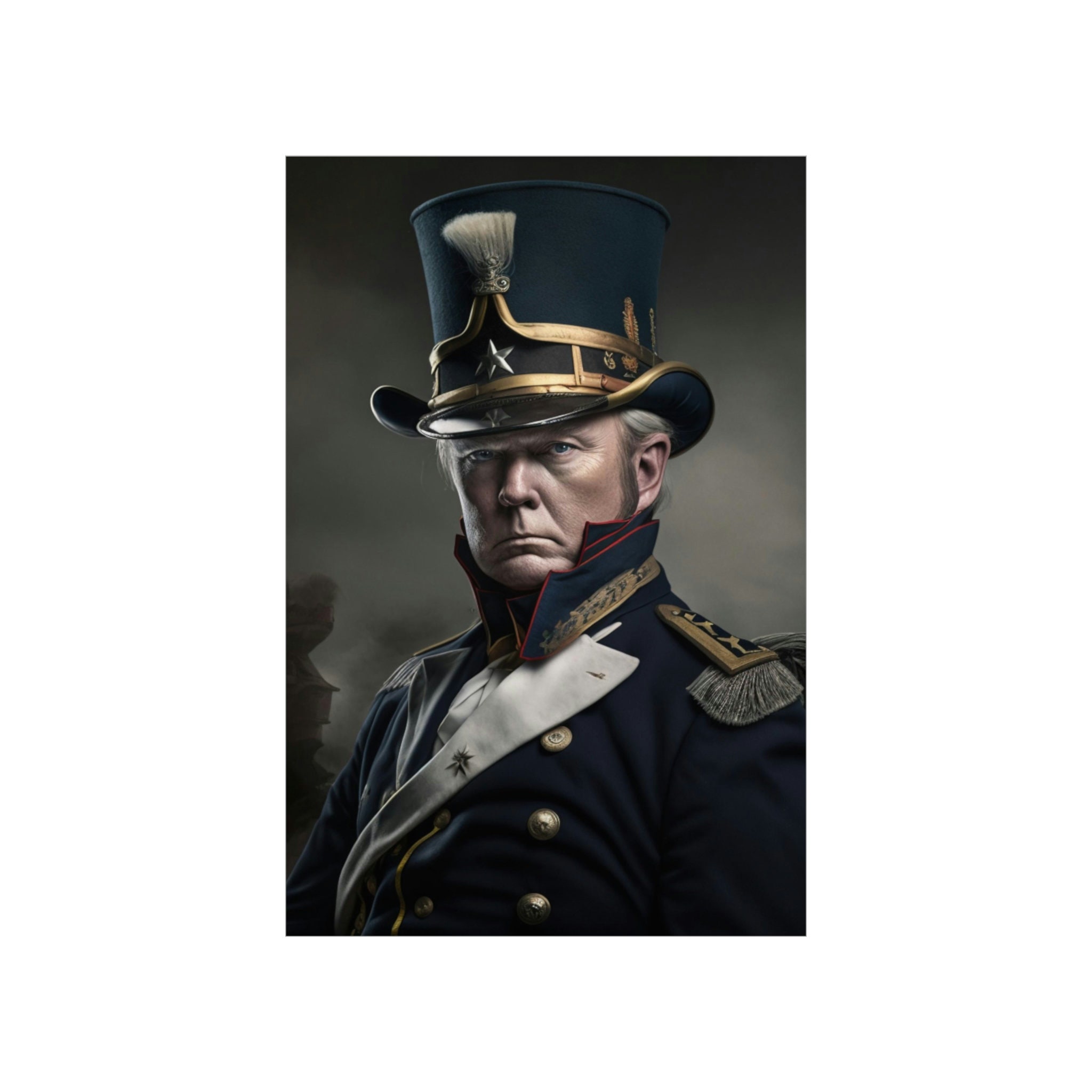 Donald Trump Poster Civil War, President, Patriotic, USA, Leader, Unity ...