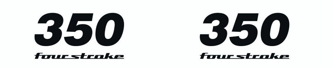 Yamaha Outboard Decals Stickers Four Stroke Engine HP for Boat - Etsy