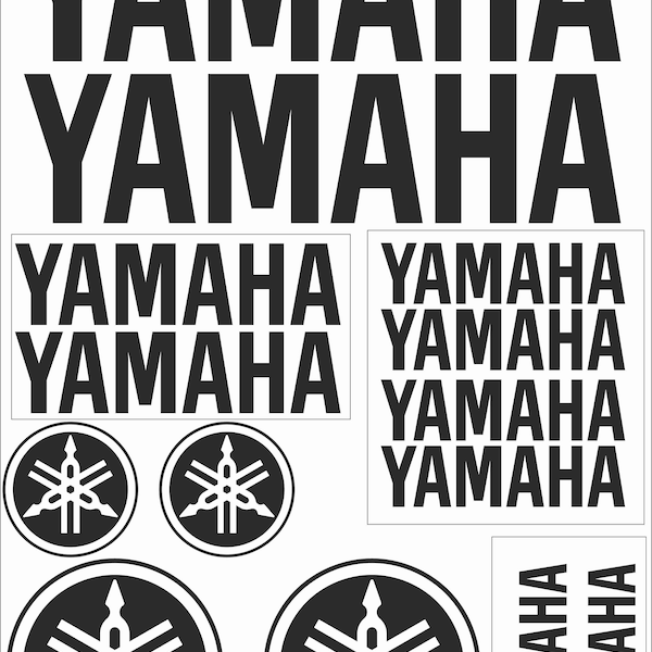 Yamaha Decals - Etsy