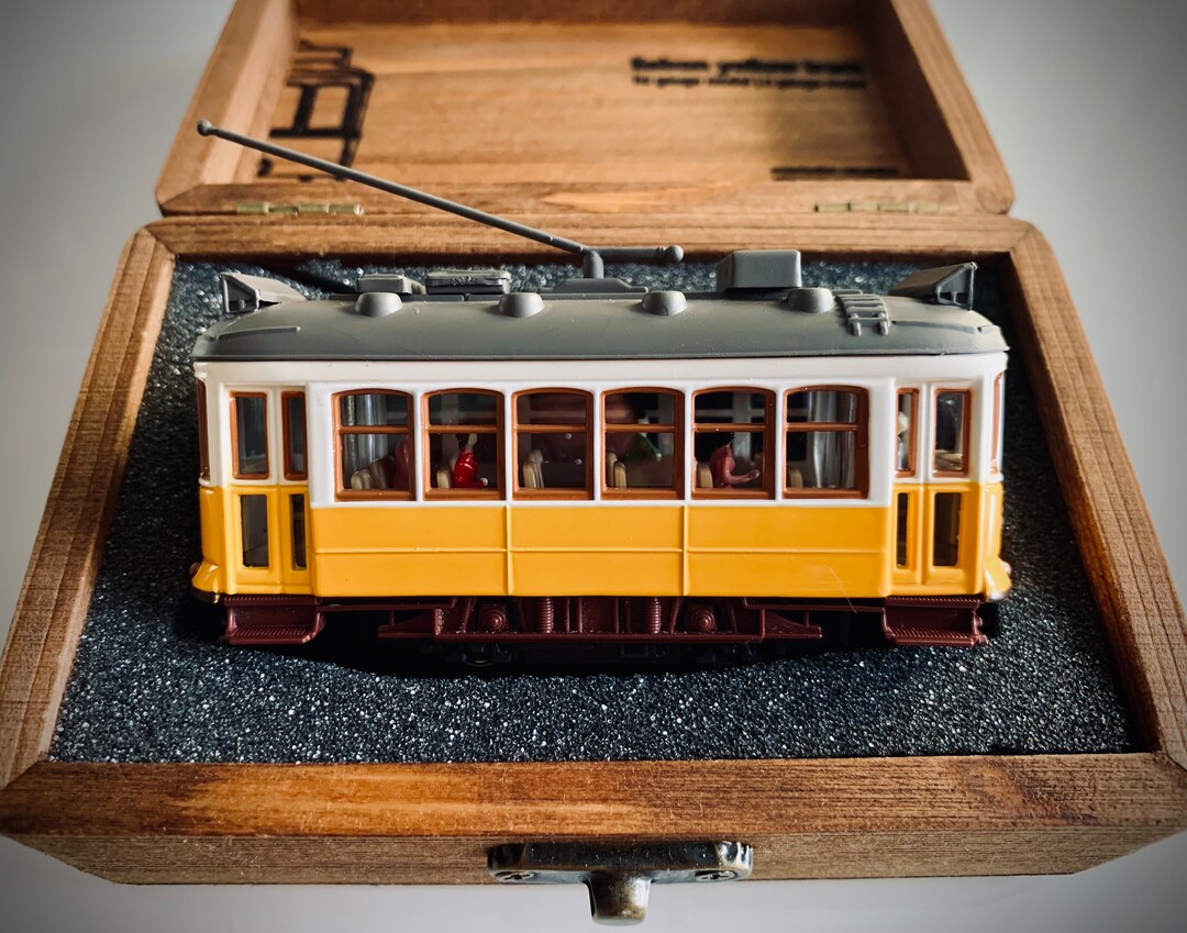 Lisbon Motorized Tram Hoe With Light and Box - Brand New - Etsy