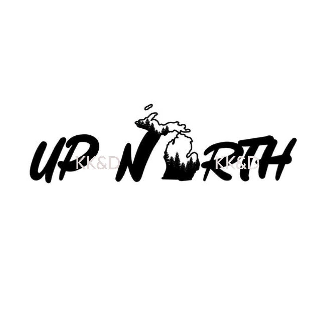 Up North Michigan SVG - Etsy