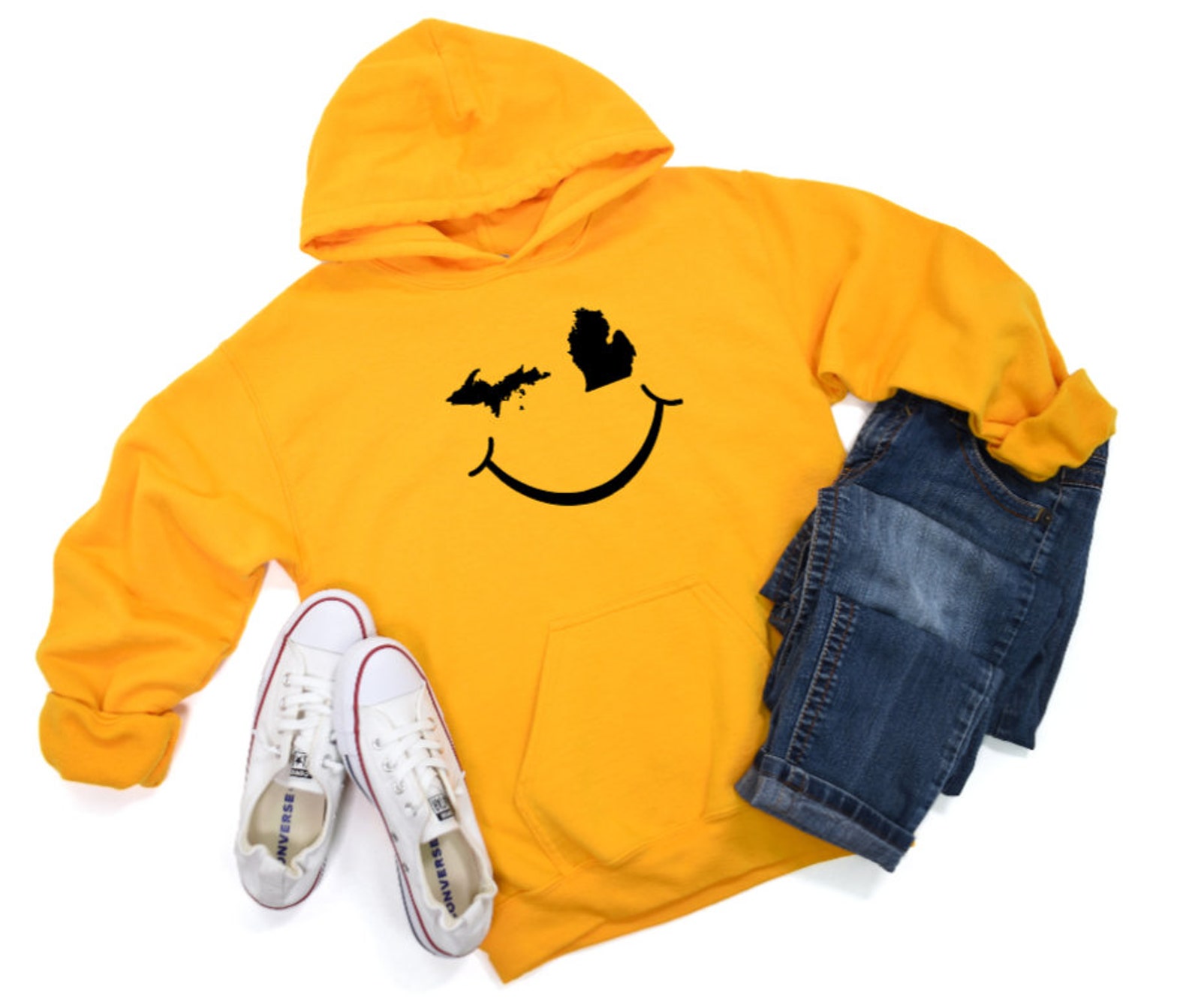 Michigan Smiley Face SVG | Winking Face | Pure MI | Michigan Love ...