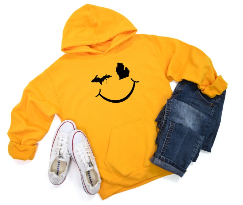 Michigan Smiley Face SVG | Winking Face | Pure MI | Michigan Love ...