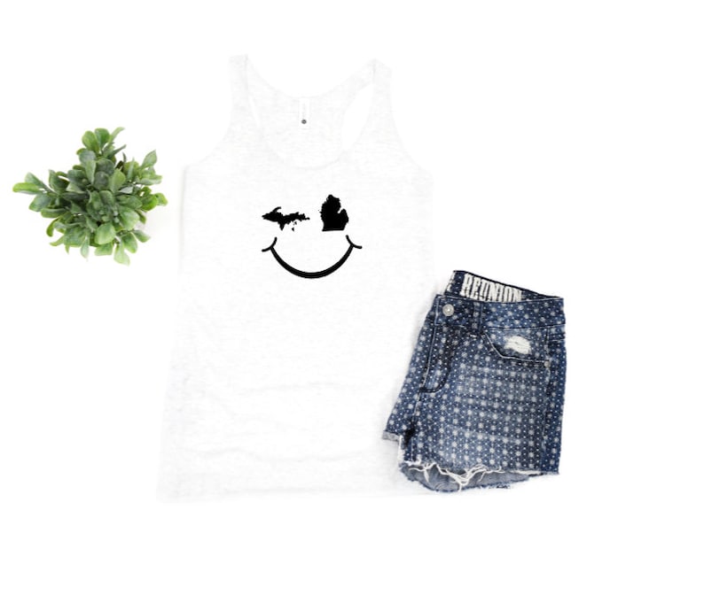 Michigan Smiley Face SVG | Winking Face | Pure MI | Michigan Love ...