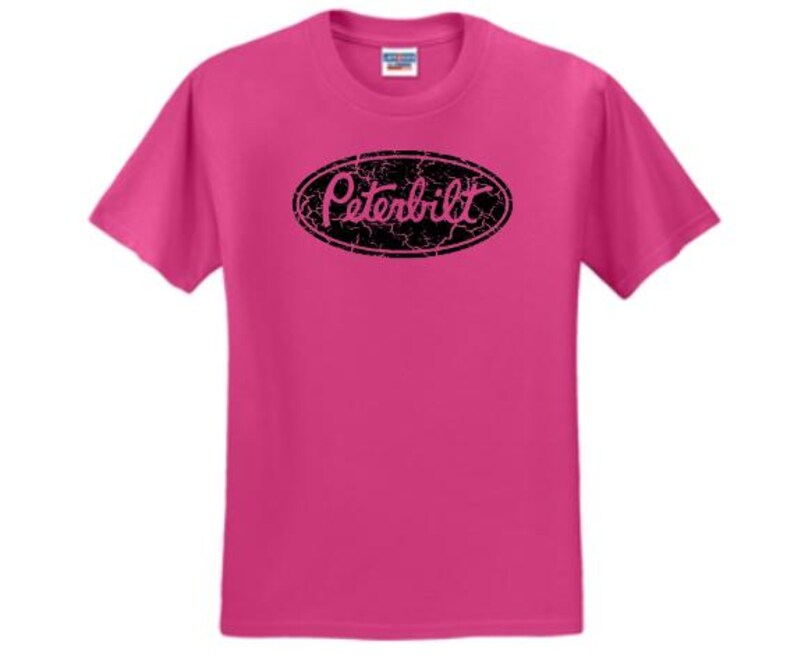Peterbilt Distressed Logo | Peterbilt Logo | Youth Shirts | T-shirts ...