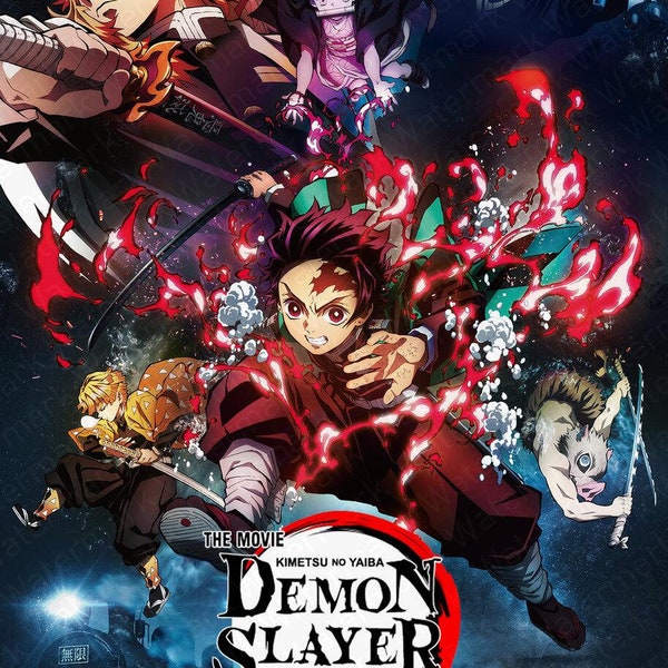 Demon Slayer Mugen Train Poster - Etsy