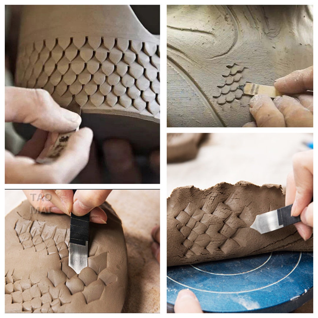 Dragon Scale Tool Fish Scale Texture Tool Clay Knife Scaling - Etsy