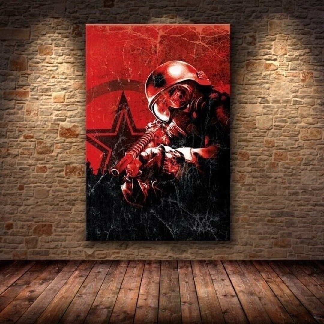 Metro Exodus Game Poster Fan Made Canvas Print for Wall - Etsy