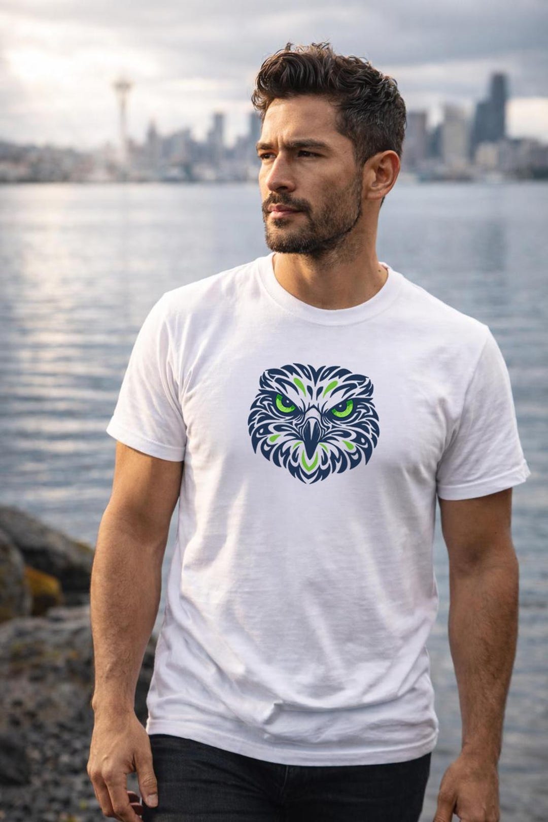 Emerald City Hawk. Native Inspired Hawk. Original Design. - Etsy