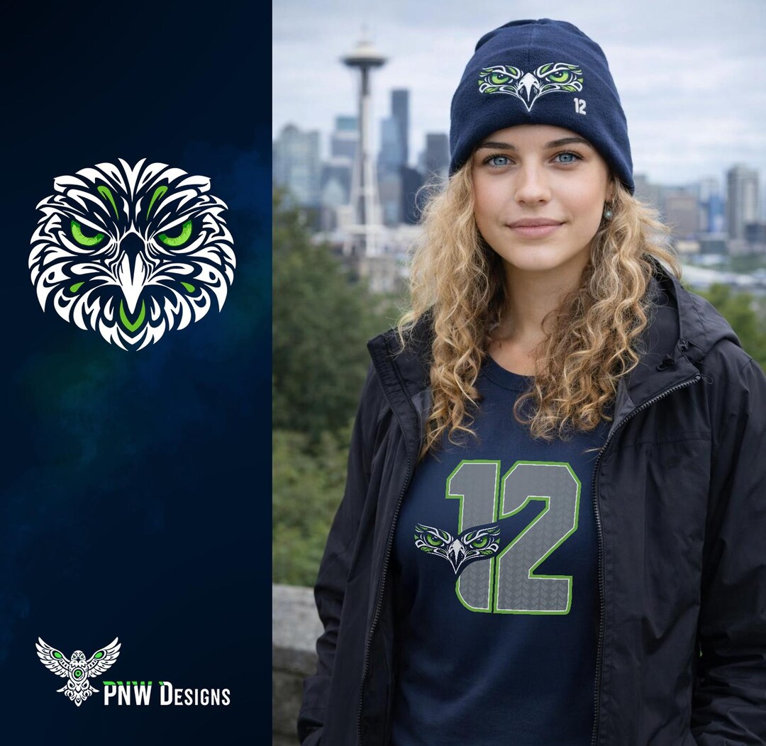 Emerald CITY Hawk | 12th MAN - Etsy