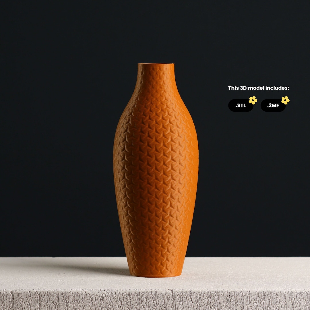 Triangular Vase STL 3D Printer File for Vase Mode 3D Printing - Etsy