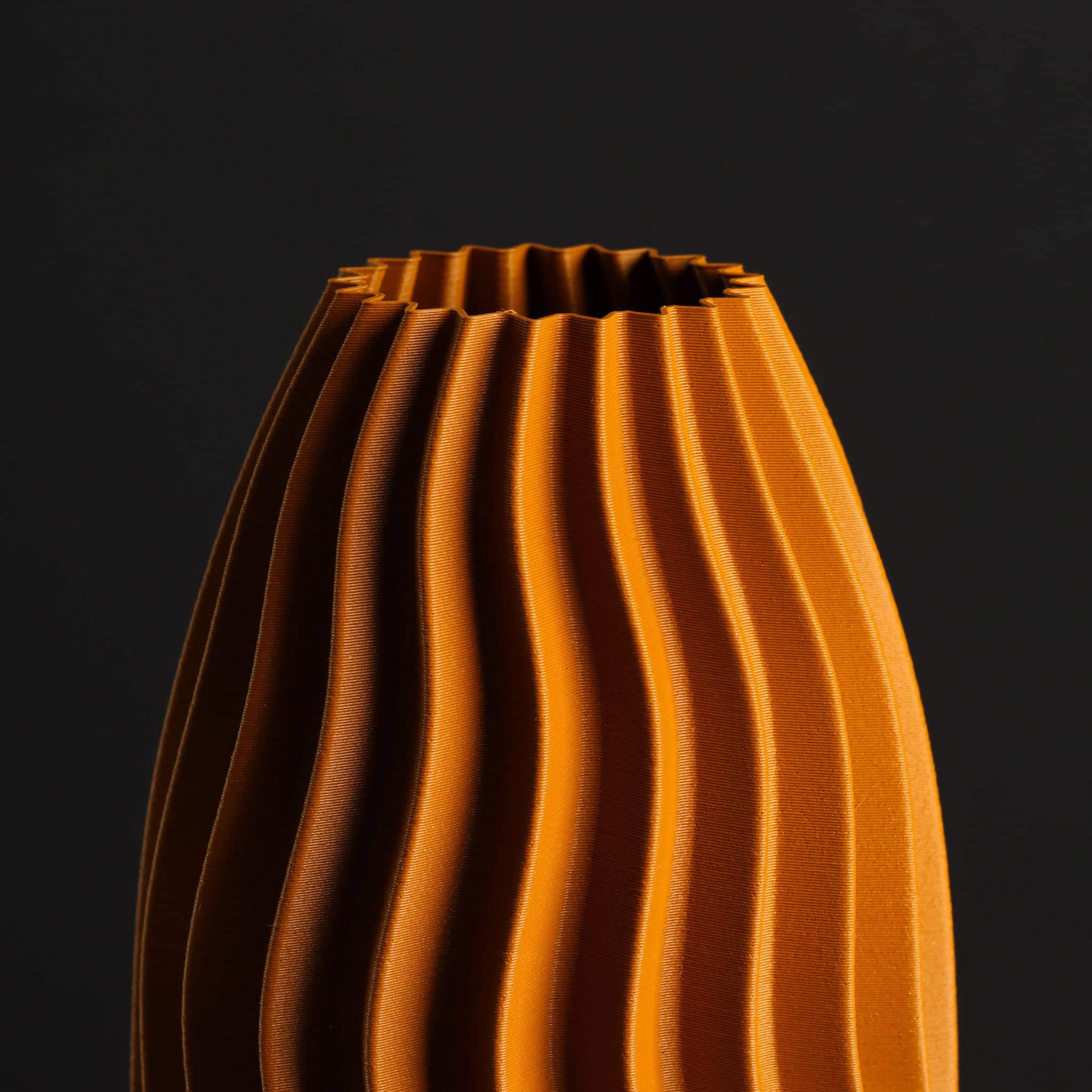 Wavy Cylinder Flower Vase STL File, 3D Model for 3D Printing - Etsy