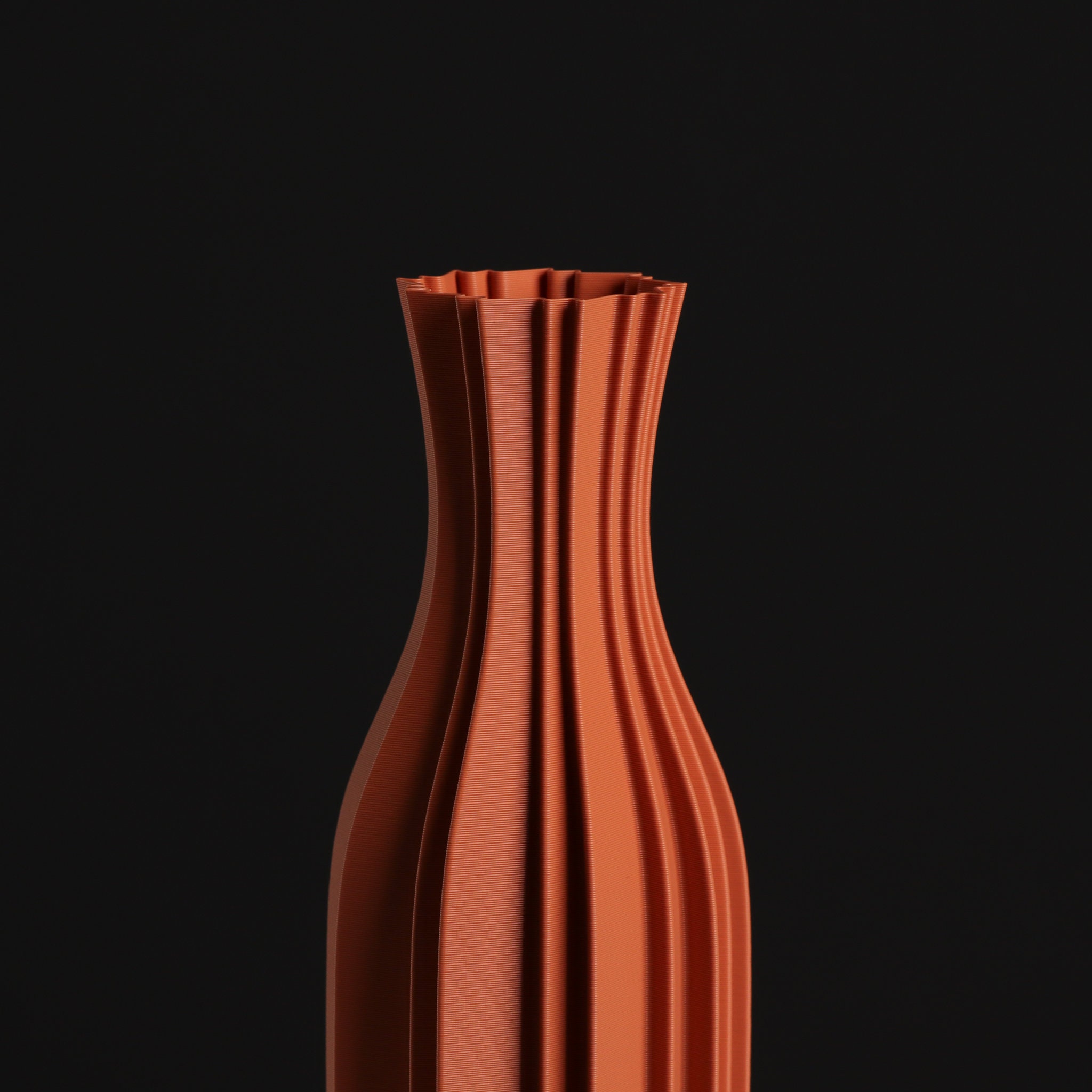 Geometric Vase STL File for 3D Printer, 3D Model Spiral Vase Mode - Etsy