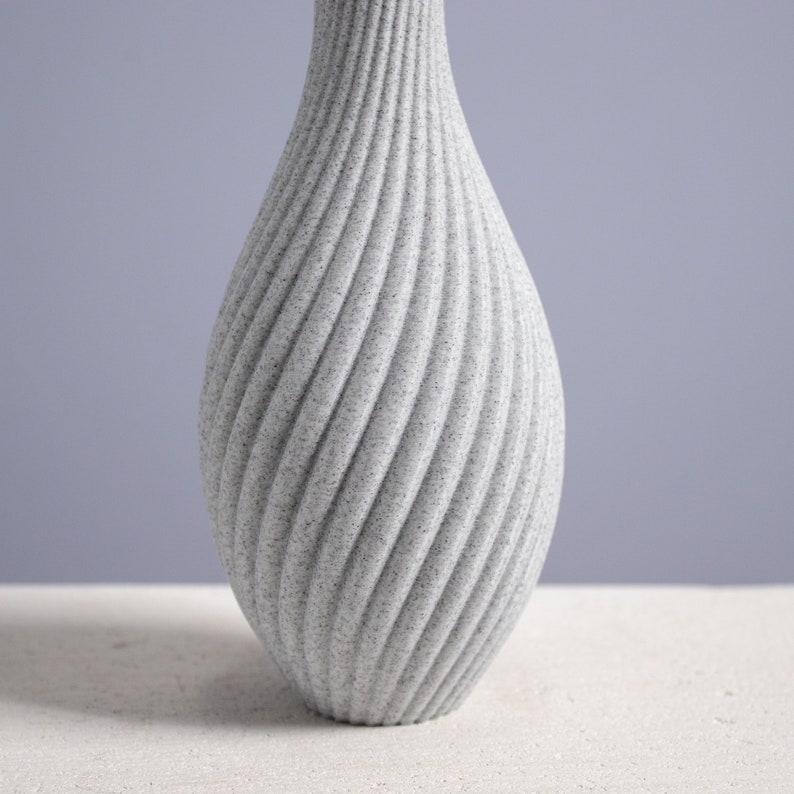 Swirl Vase STL File 3D Model for 3D Printing in Vase Mode - Etsy