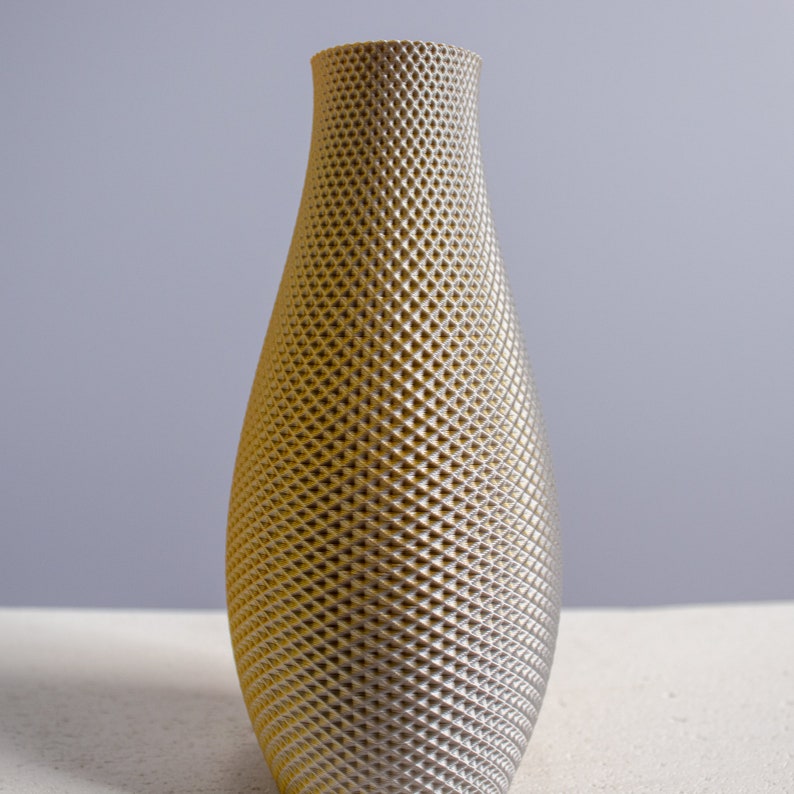 Diamond Flower Vase STL File 3D Model for Vase Mode 3D - Etsy