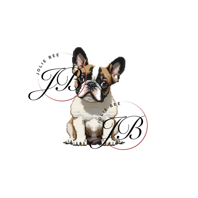 French Bulldog Pixel Clipart No Background PNG Image Art, Frenchie Clip ...