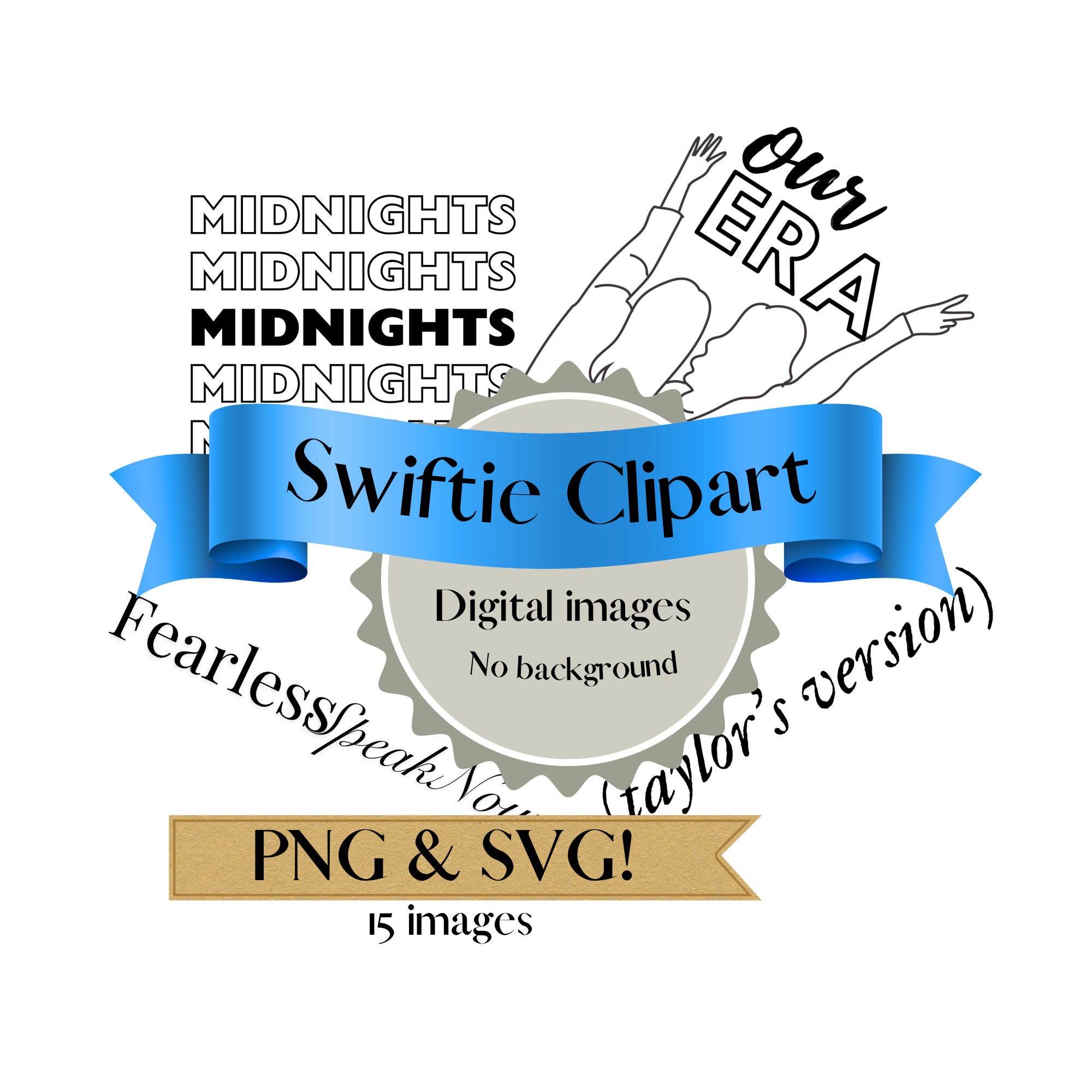 Swiftie Digital Clipart Svg Png Images, Taylor Swift, Eras Tour, Tswift ...