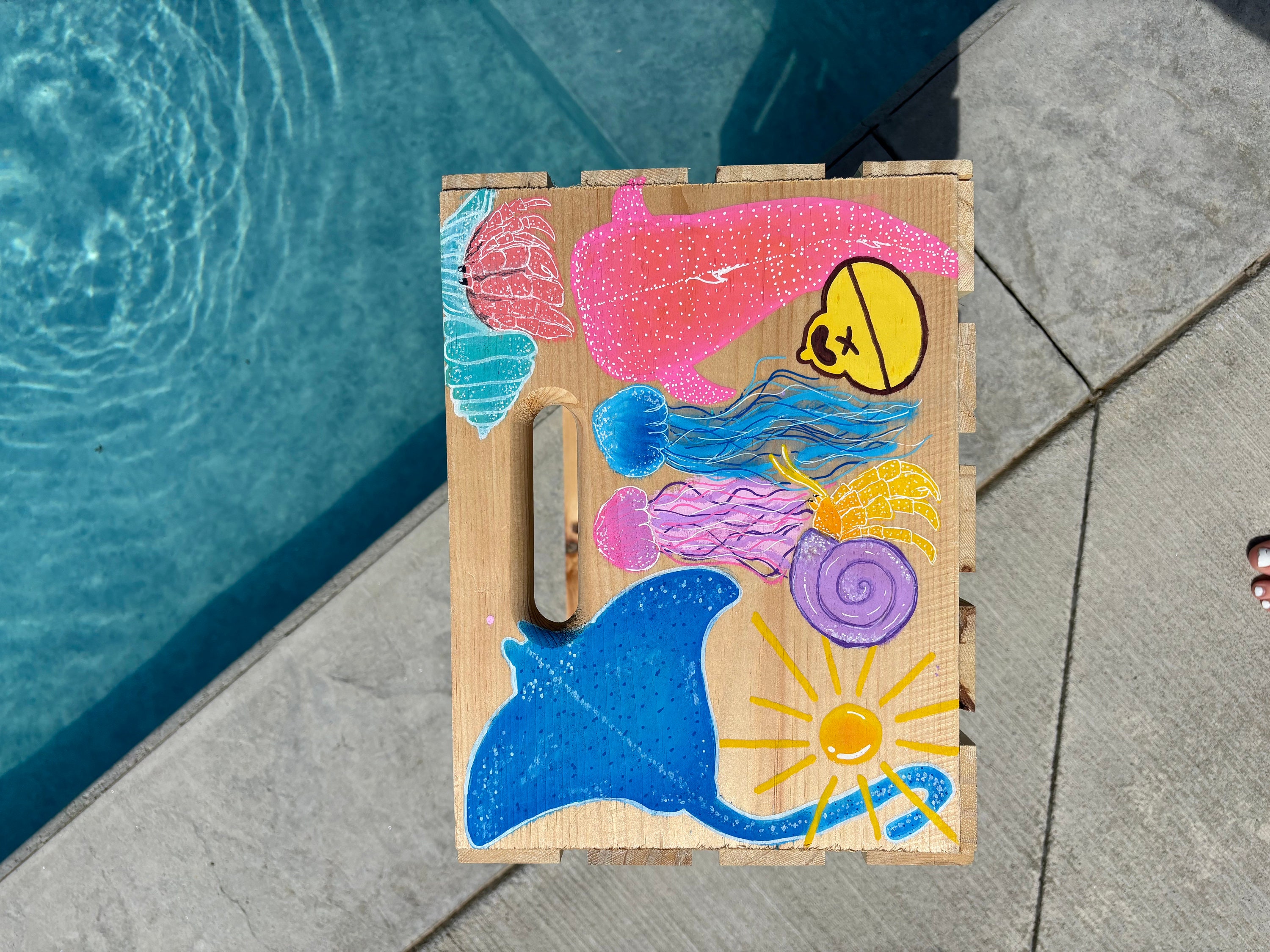 Hand Painted Bikini Box - Etsy