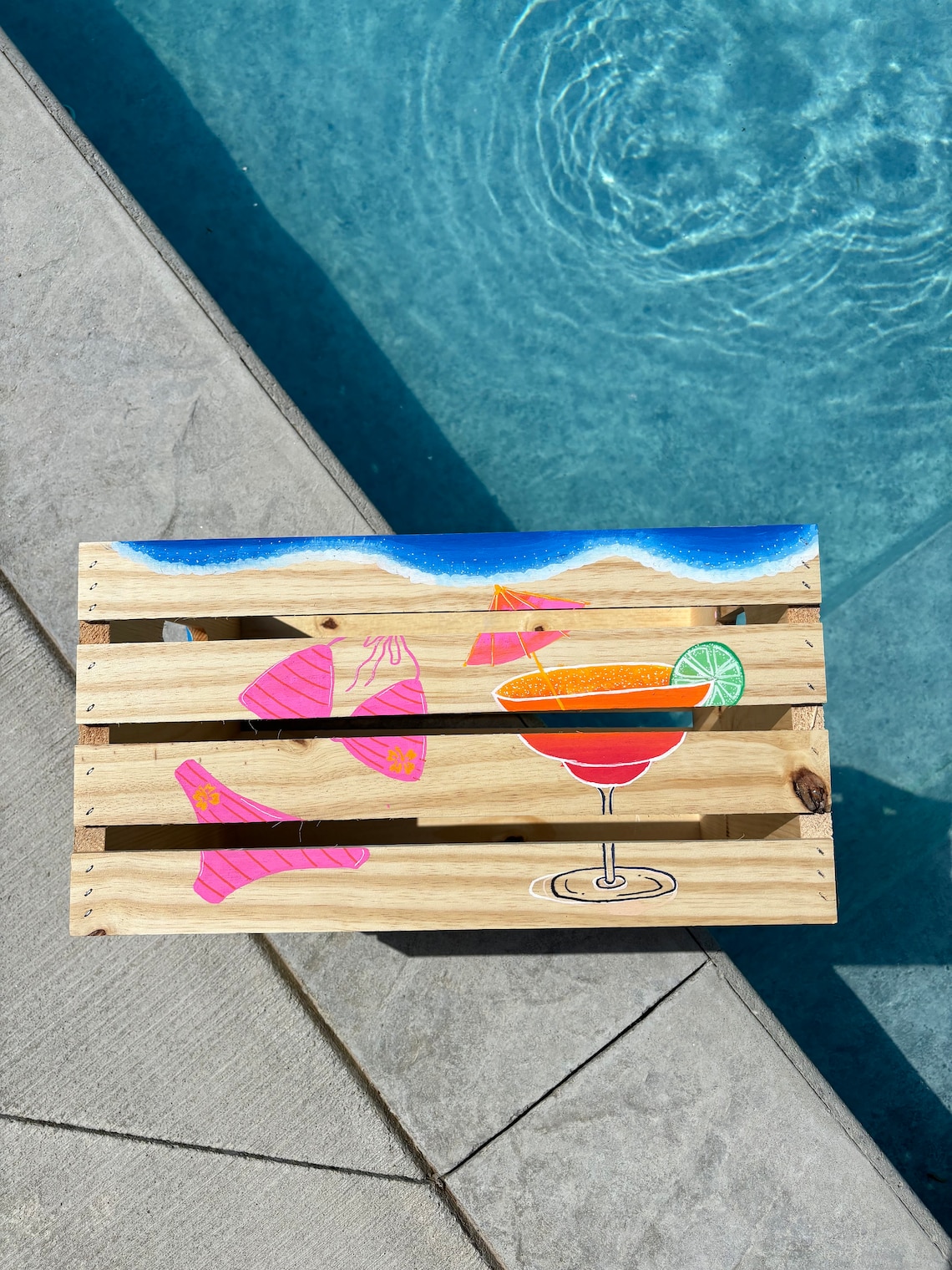 Hand Painted Bikini Box - Etsy