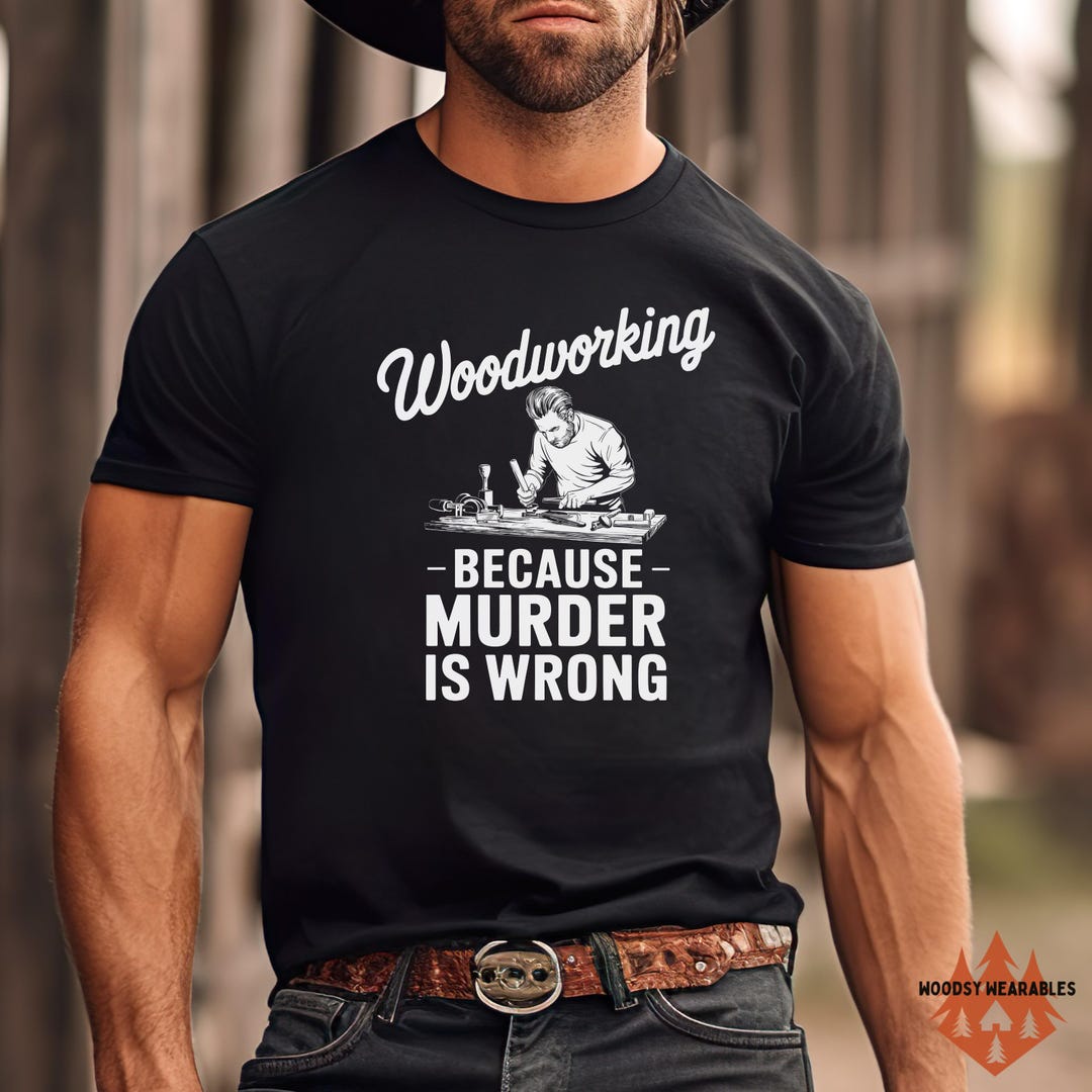 Funny Woodworking T-shirt, Comfort Colors Carpenter Gift Tee - Etsy