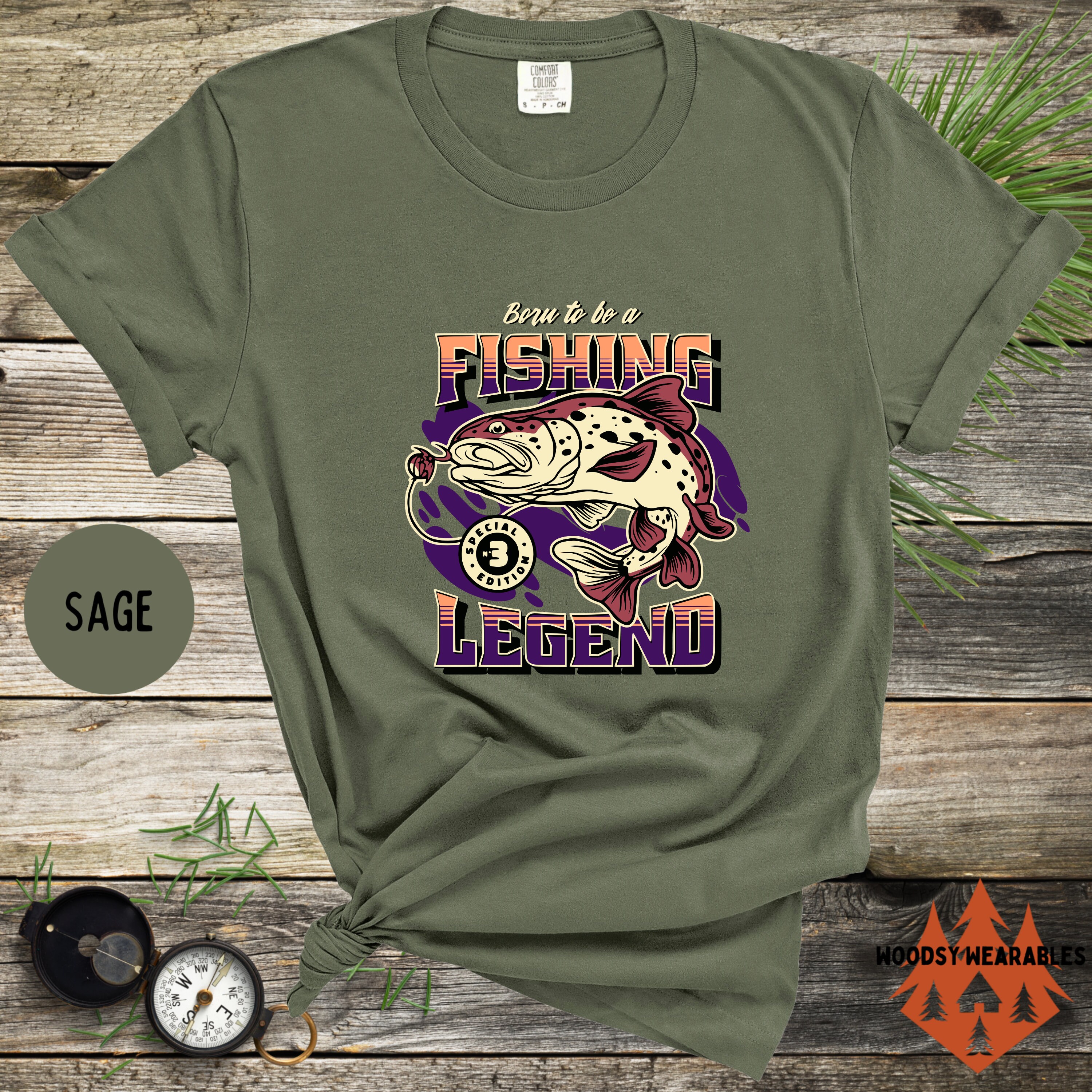 Trout Fishing Tee Born to Fish Tshirt Legend Angler T-shirt - Etsy