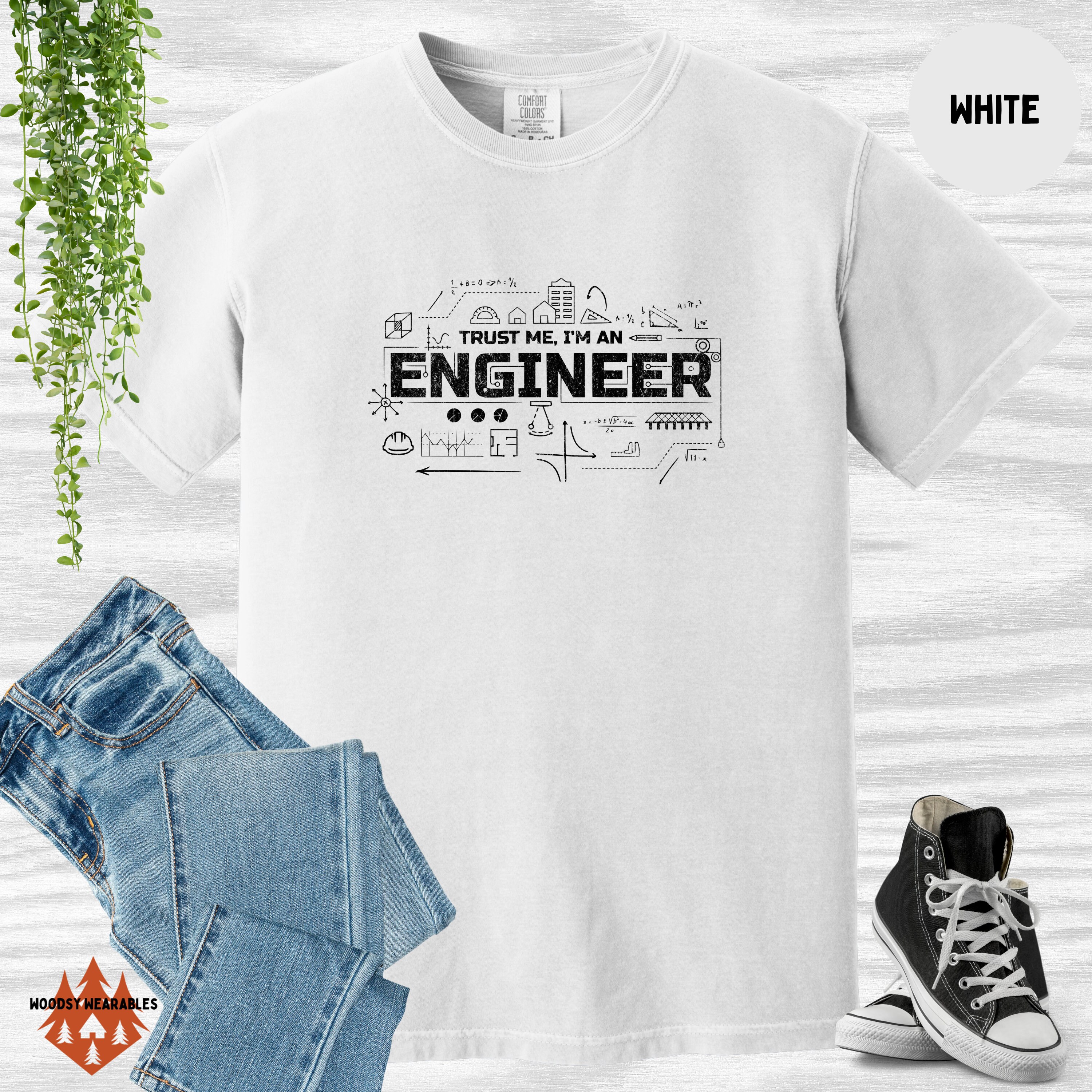 Engineer Gift, Funny Engineer Shirt, Engineering Tshirt, Engineer Tee ...