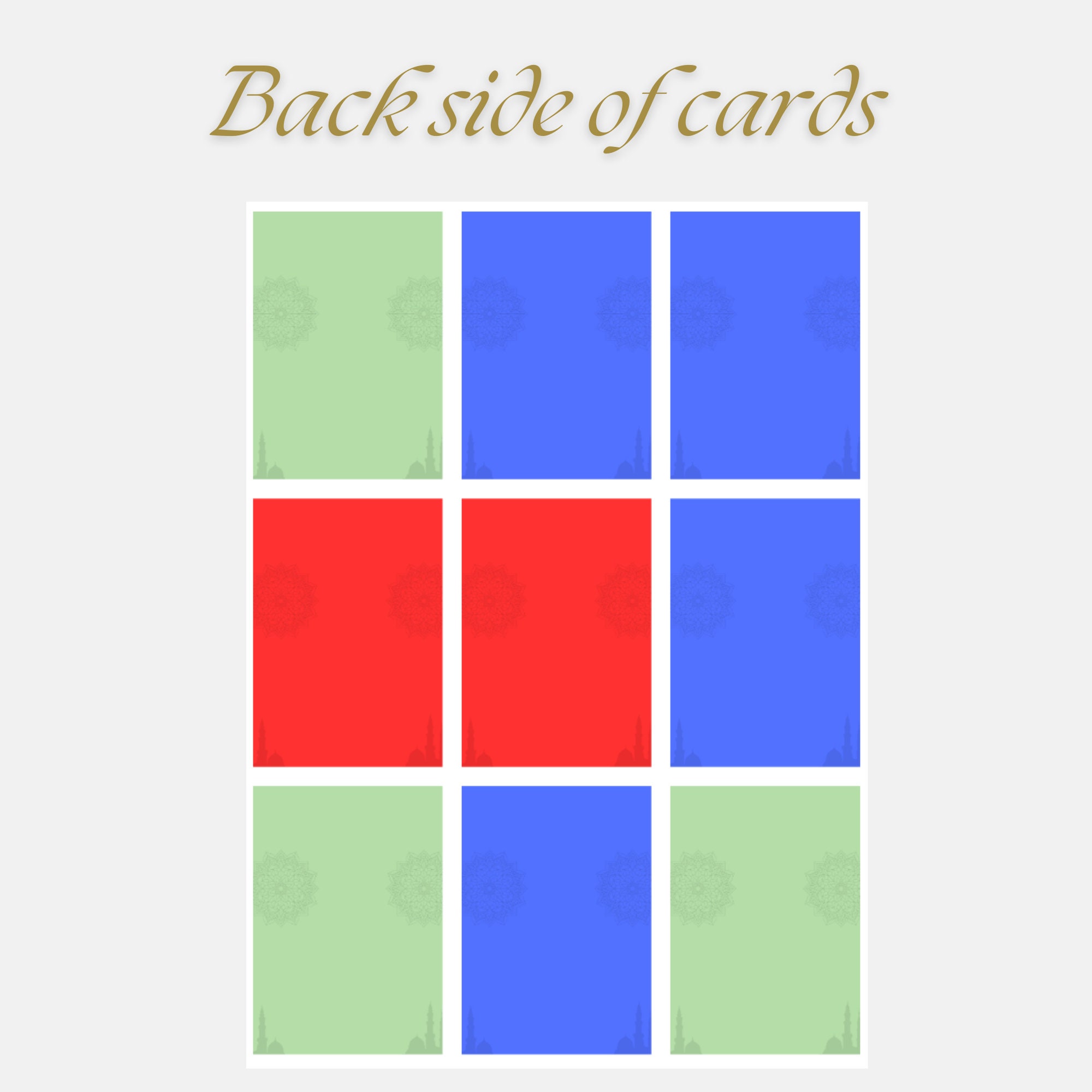 Islamic Taboo Game | Ramadan Activities | Islamic Entertainment | Muslim Culture - Etsy