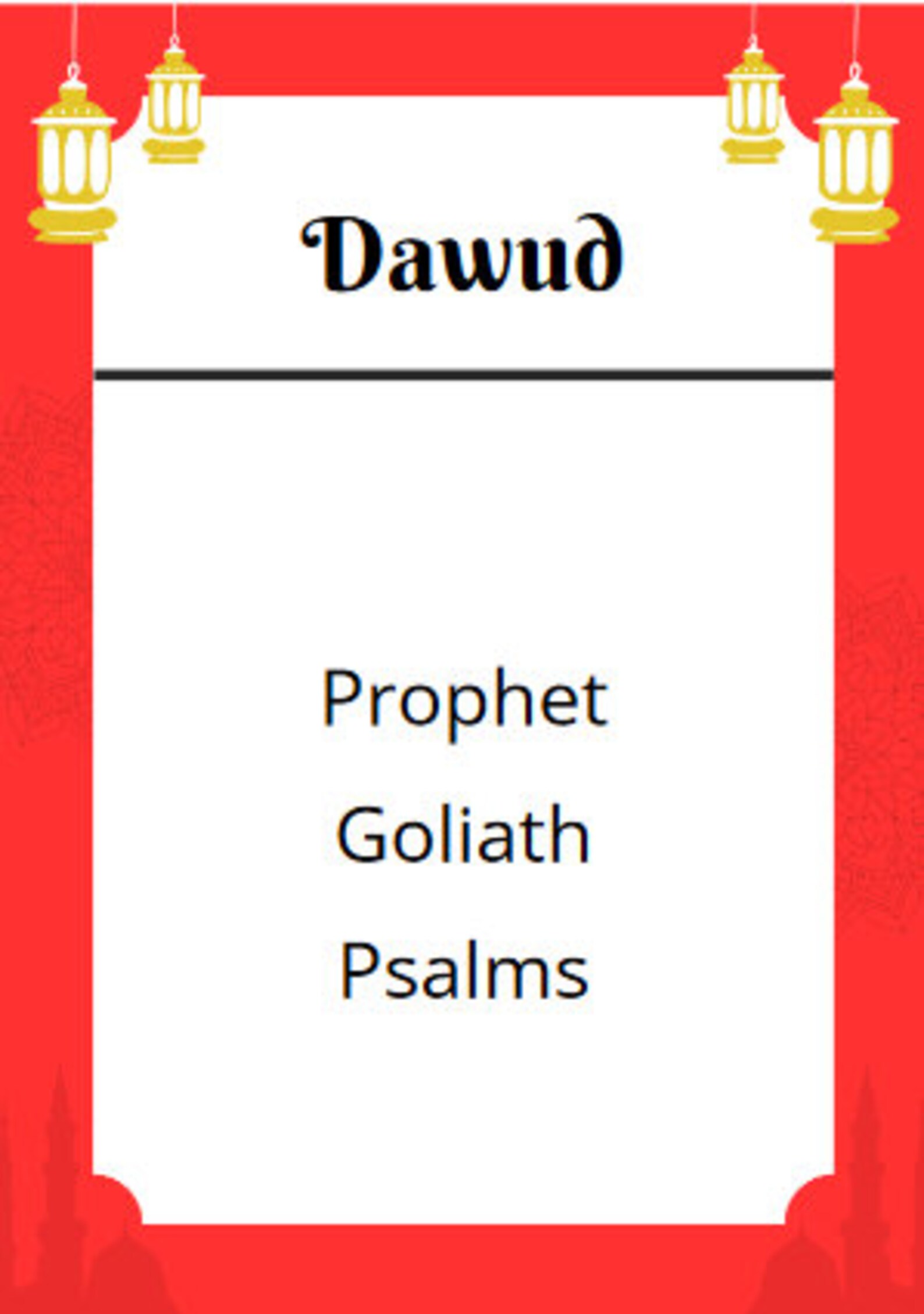 Islamic Taboo Game Important Personalities Edition | Ramadan Activities ...