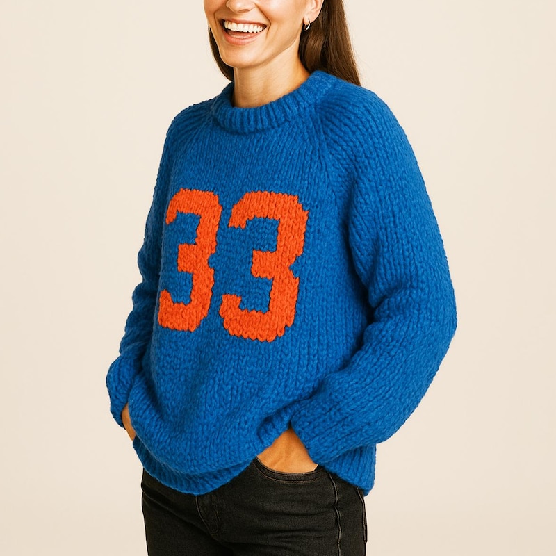 Sweater College Wool - Etsy