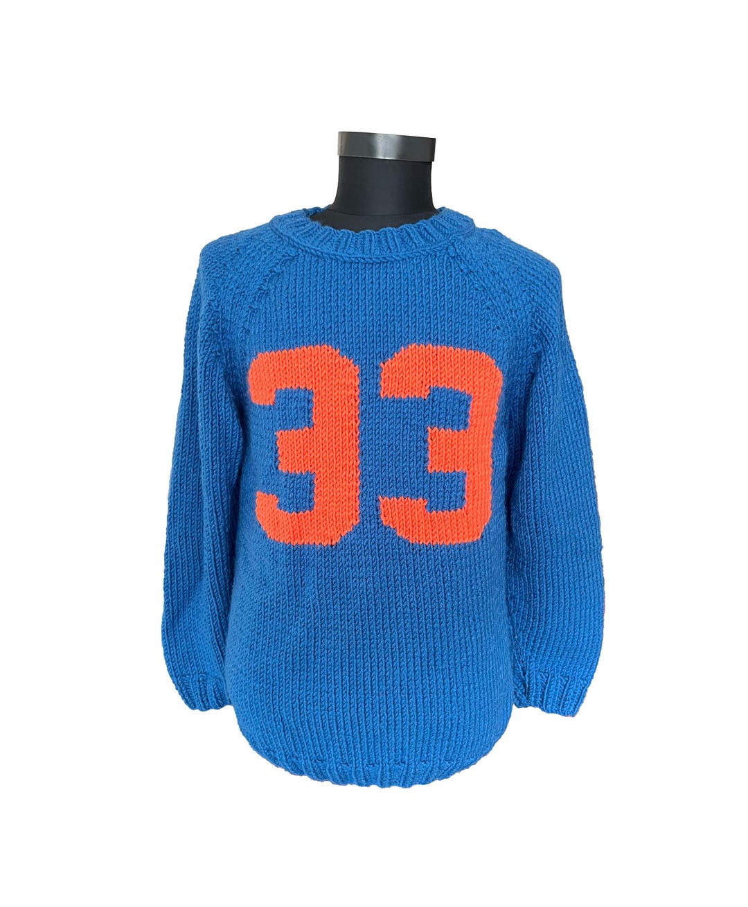 Custom Number Weasley Jumper Numbers Magic Gift Handmade Custom Wool ...