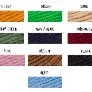 Monogram Weasley Jumper Letter Magic Gift Handmade Custom Wool Sweater ...