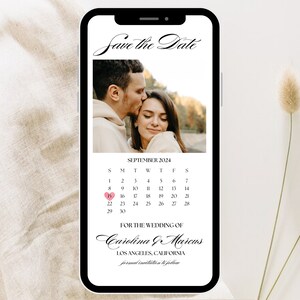 Save the Date Template, Wedding Invitation, Wedding Save the Date ...