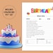Birthday Interview, Birthday Card, 8.5x11 Printable Kids Annual ...