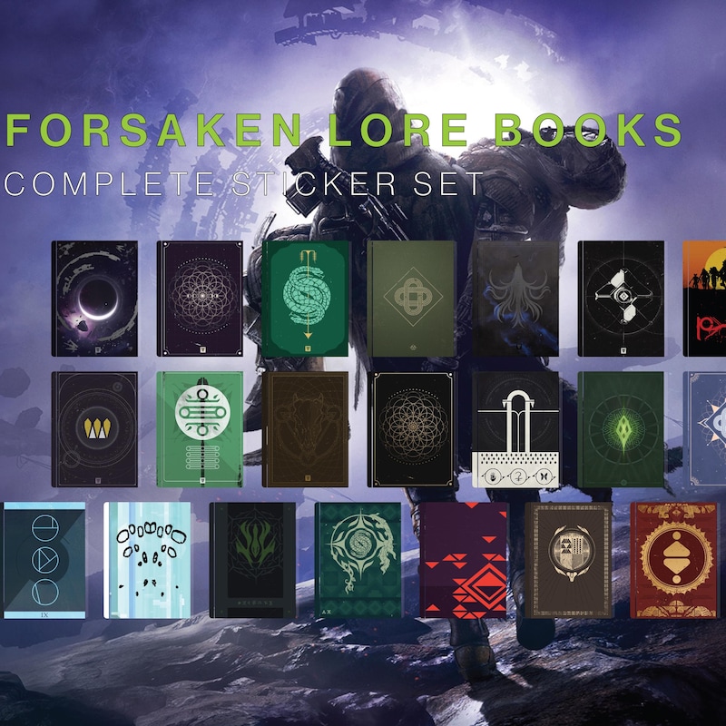 Forsaken Stickers - Etsy