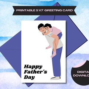 Papi Feliz Dia Del Padre Printable Cards Dad Daughter Hug, Dad Hugs ...