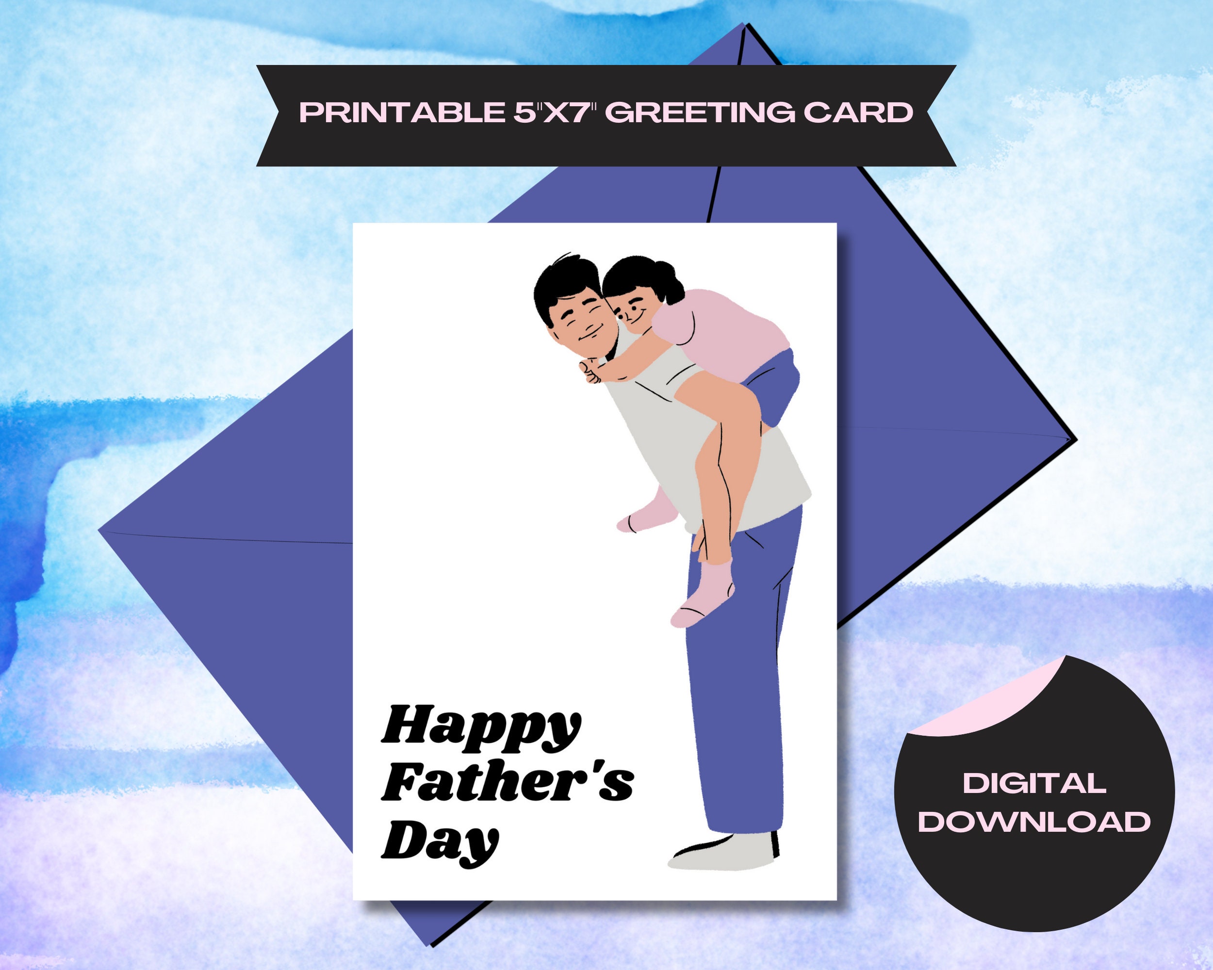 Papi Feliz Dia Del Padre Printable Cards Dad Daughter Hug, Dad Hugs ...