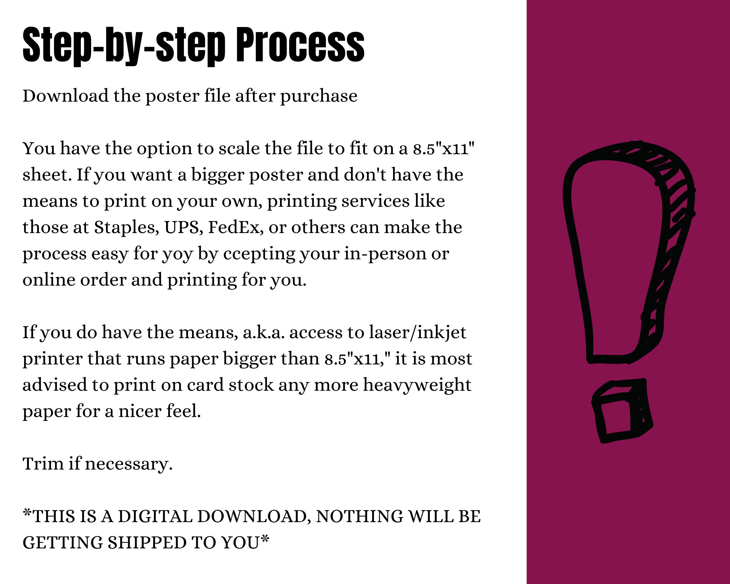 Puke & Rally Printable Poster Digital Download Wall Decor With Cool ...