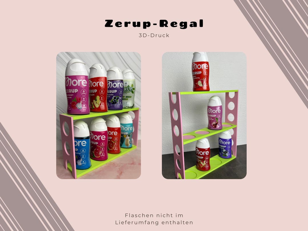 Zerup Regal - 3D Druck - Verschiedene Farben - Personalisierung Möglich ...