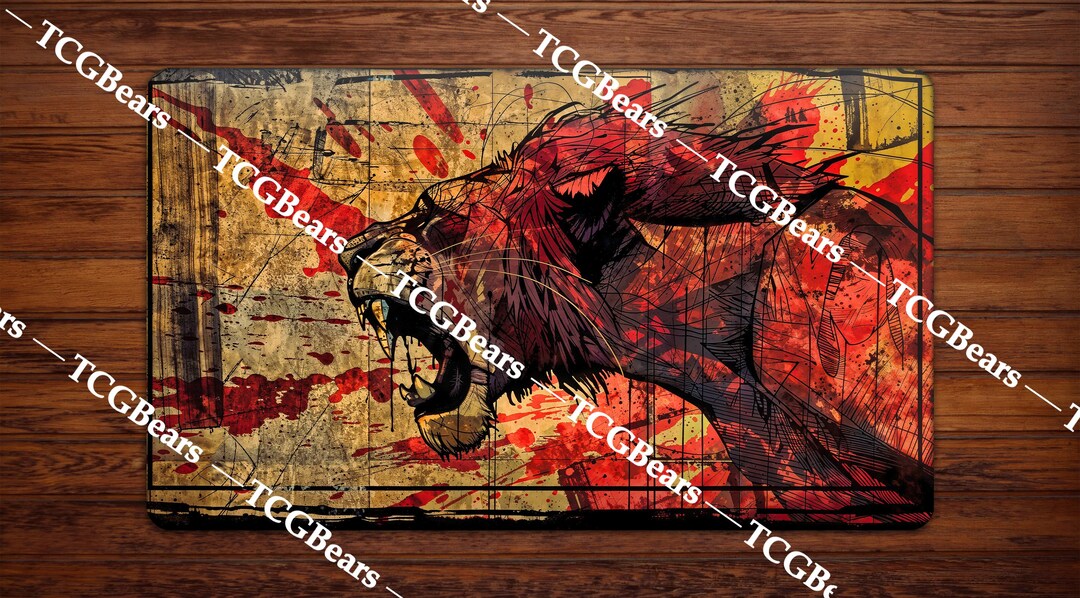MTG Playmat, Tiger's Roar Playmat, YGO Playmat, PTCG Playmat ...
