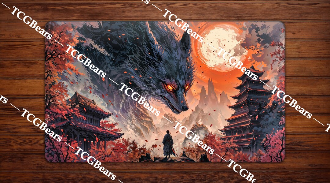 MTG Playmat, Fox Summon Demon Playmat, YGO Playmat, PTCG Playmat ...