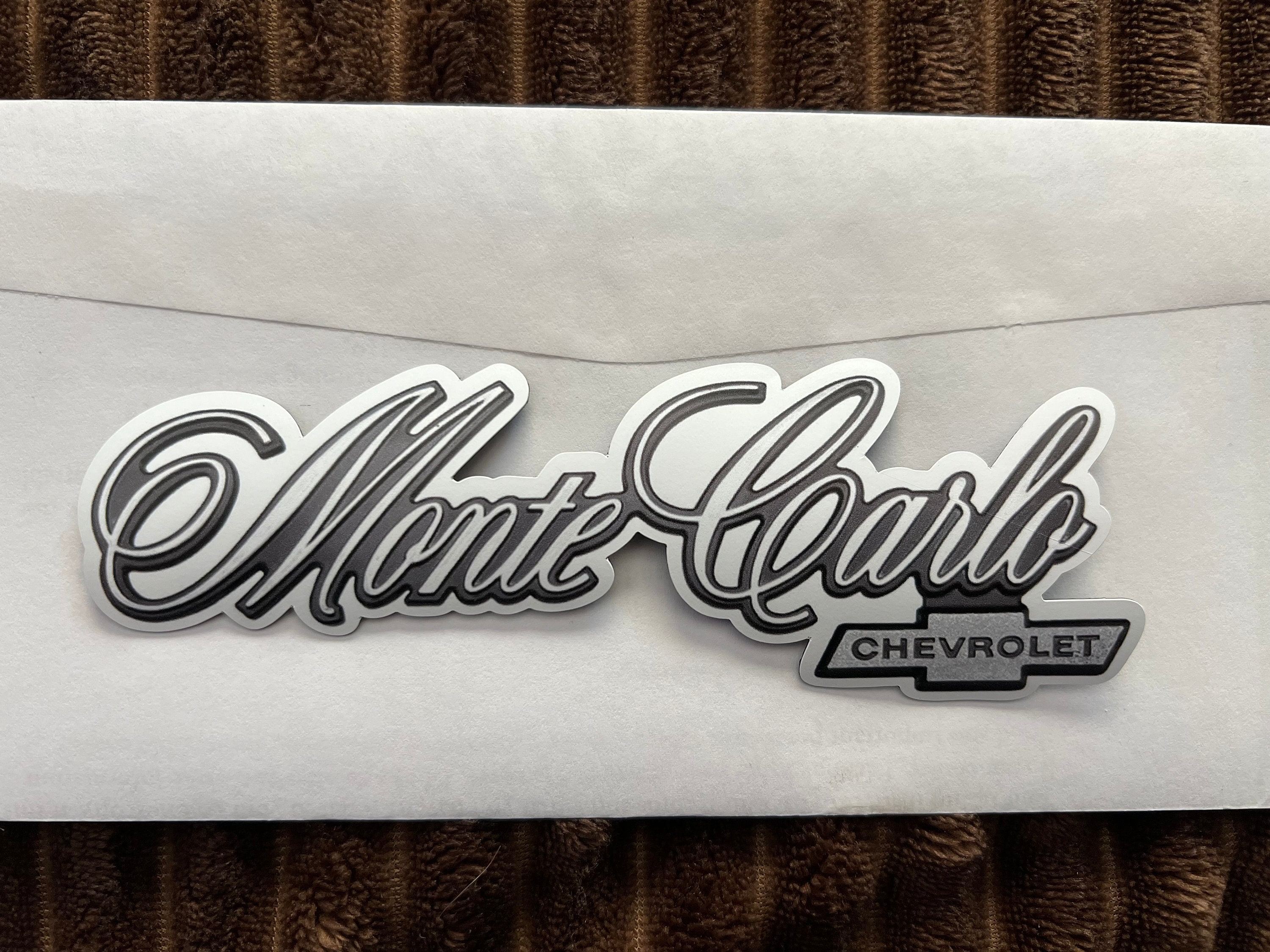 Chevrolet Monte Carlo Badge Magnet - Etsy