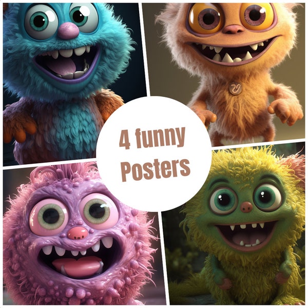 Funny Poster Designs - Etsy